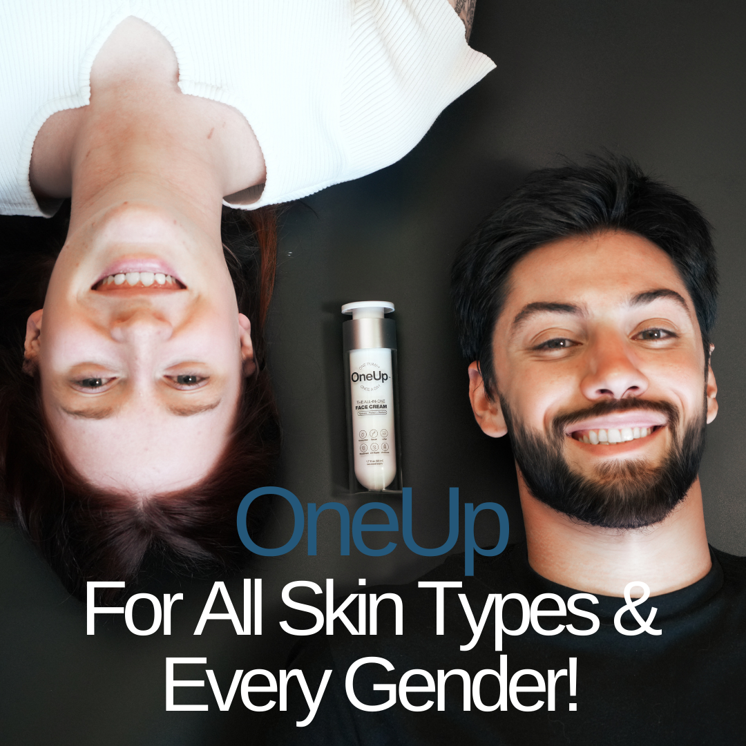 OneUp All-in-One Organic Face Cream | 6-in-1 Moisturizer – Got1Up